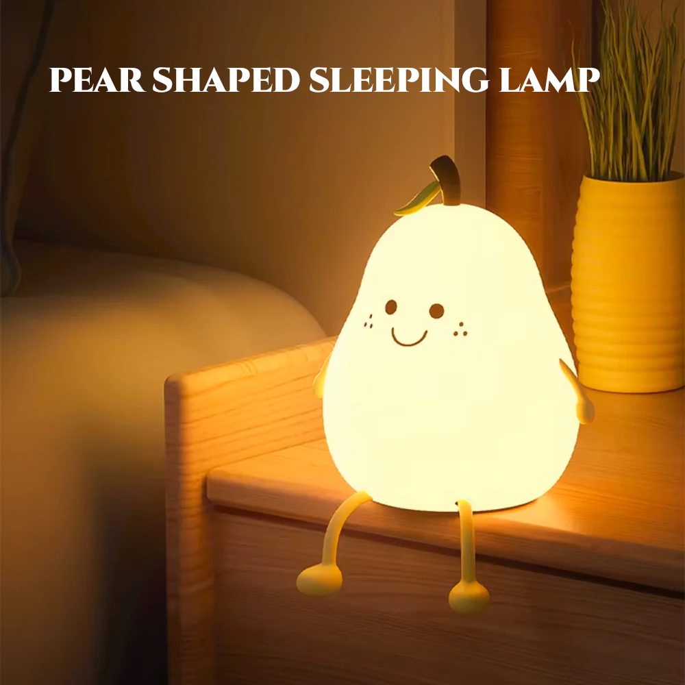Cute Pear LED Night Doll – Perfect Casual Gift – The Unusualz